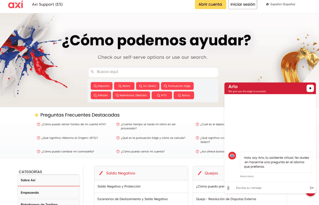 Análisis de Axi: Opiniones, Spreads y Comisiones 2026